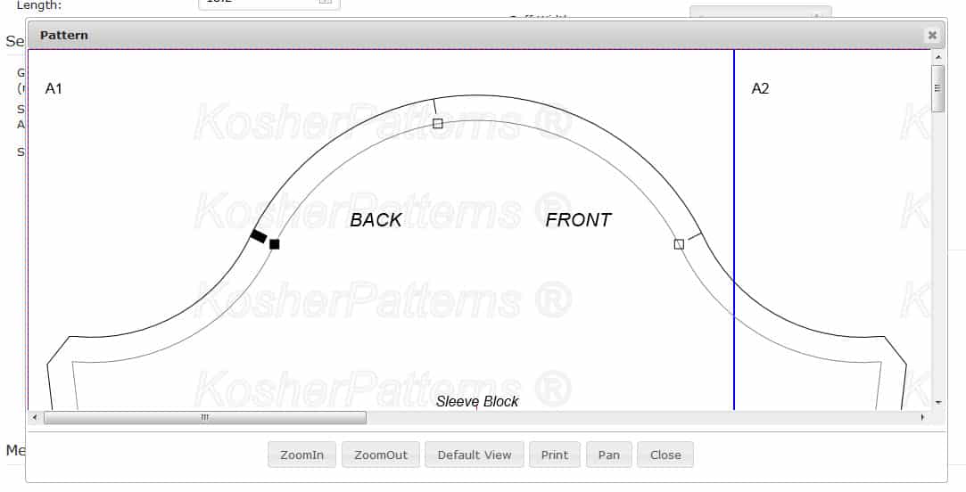 How to Draft Sleeve Pattern with No Ease Sleeve Cap